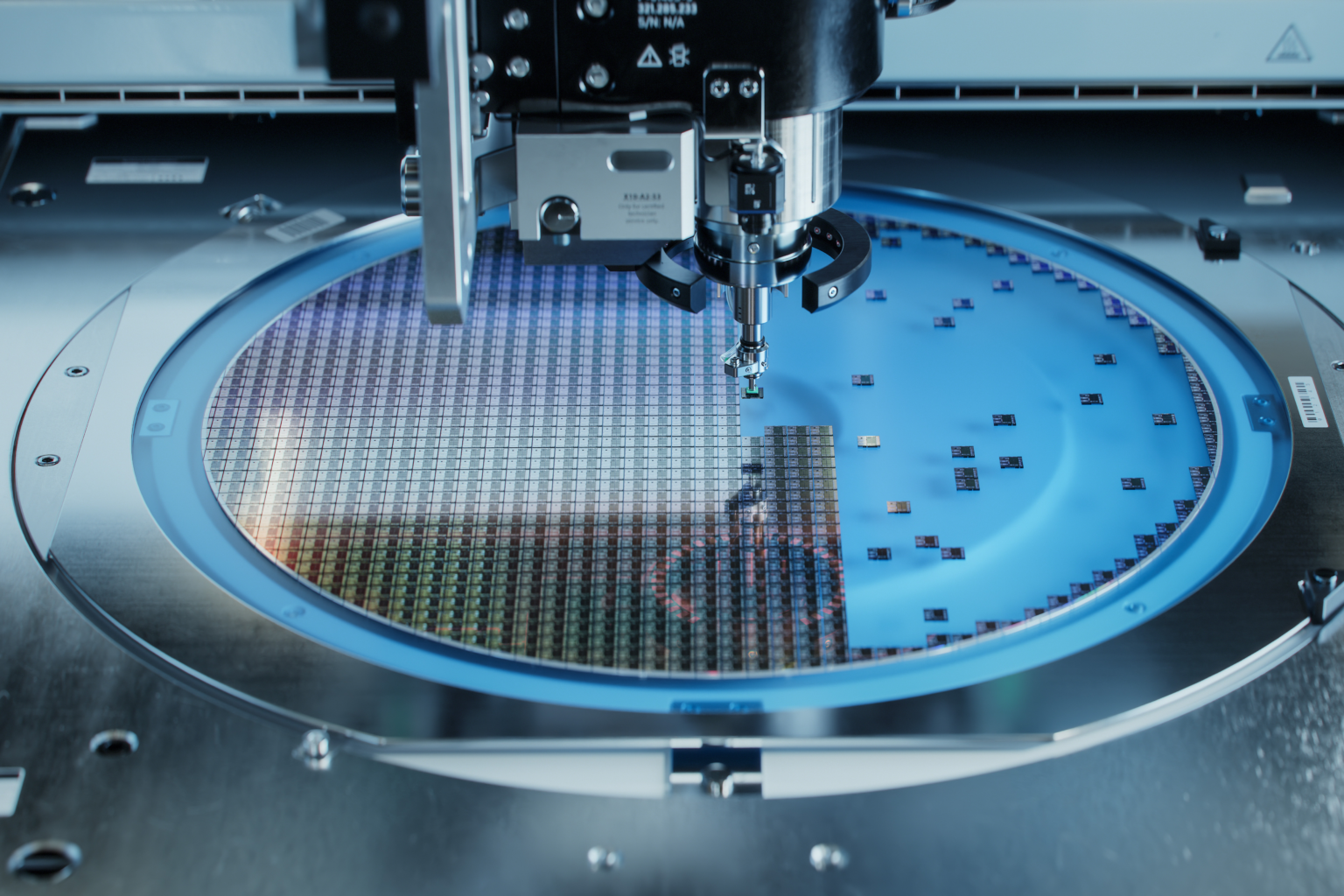 Non-contact aging monitoring of the slider section of wafer handlers ...